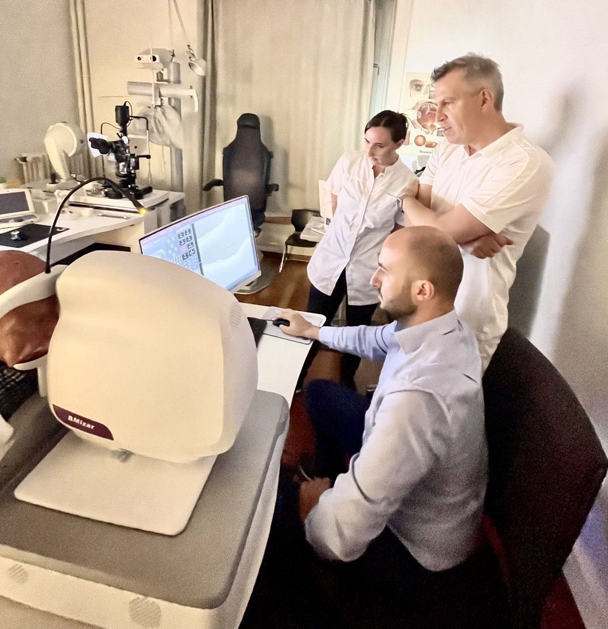 First User & Owner of Commercialized 400KHz Ophthalmic OCT in Europe ...